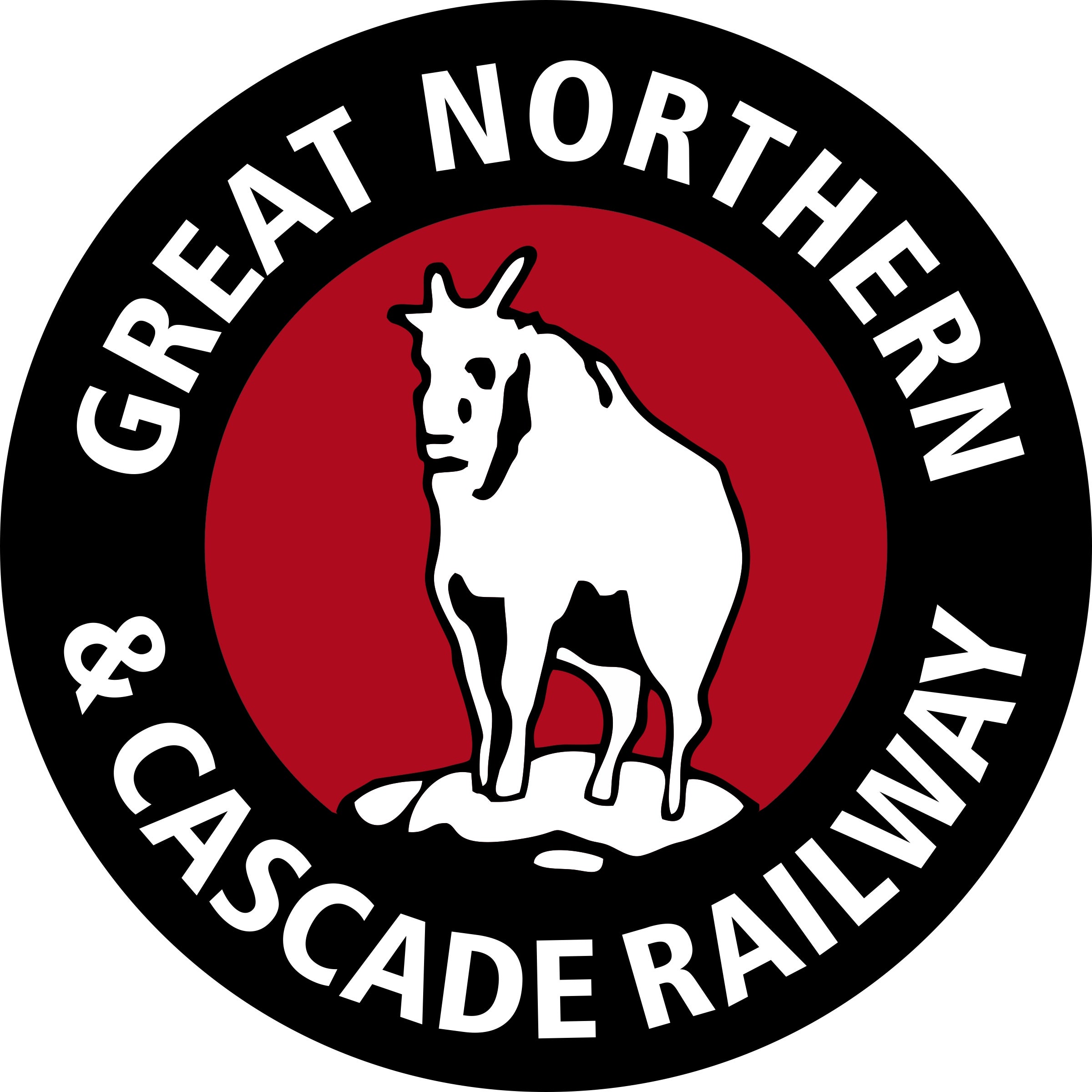 Great Northern and Cascade Railway logo